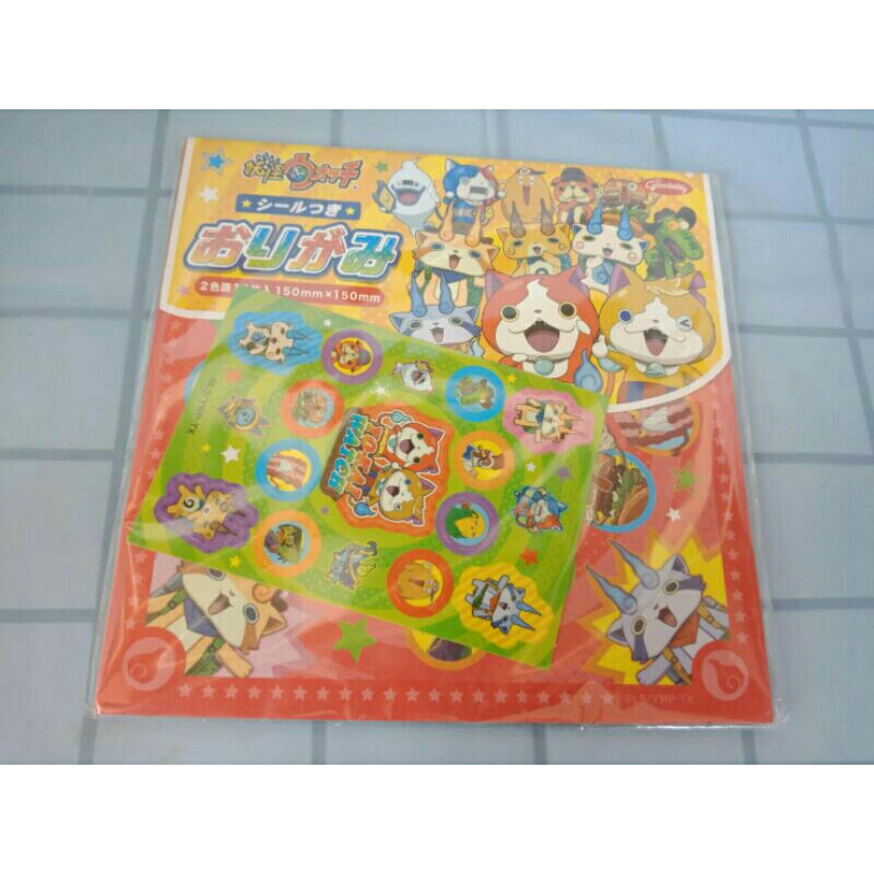 สินค้าของสะสม Origami ด้วยสติกเกอร์ Yokai Watch สินค้าญี่ปุ่นมือสอง ...