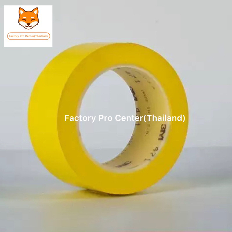 3M 471 เทปตีเส้นพื้น 48มม.x33ม. เทปไวนิล เทปพลาสติกไวนิล เทปบอกแนวหรือแบ่งเขต ไวนิลเทปตีเส้น ...