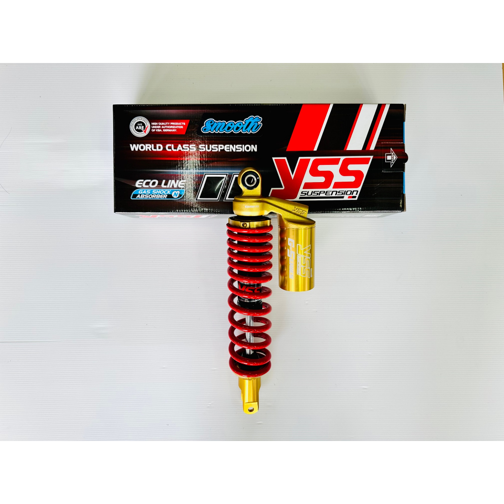 โช๊ค YSS แท้ รุ่น ECO-LINE (โหลด20mm) สีแดง-ทอง Red-Gold ใส่รถรุ่น ...