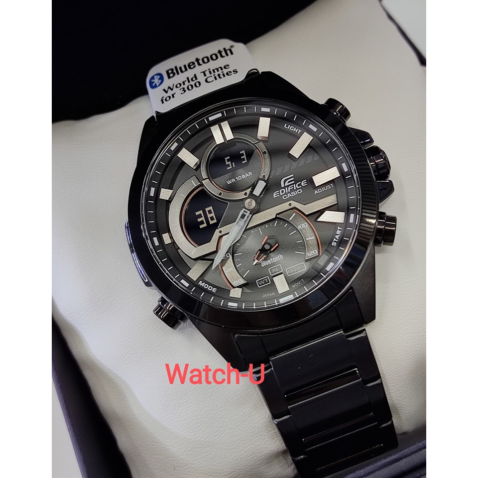 นาฬิกา CASIO EDIFICE ECB-30 รุ่น ECB-30DC-1A | Shopee Thailand
