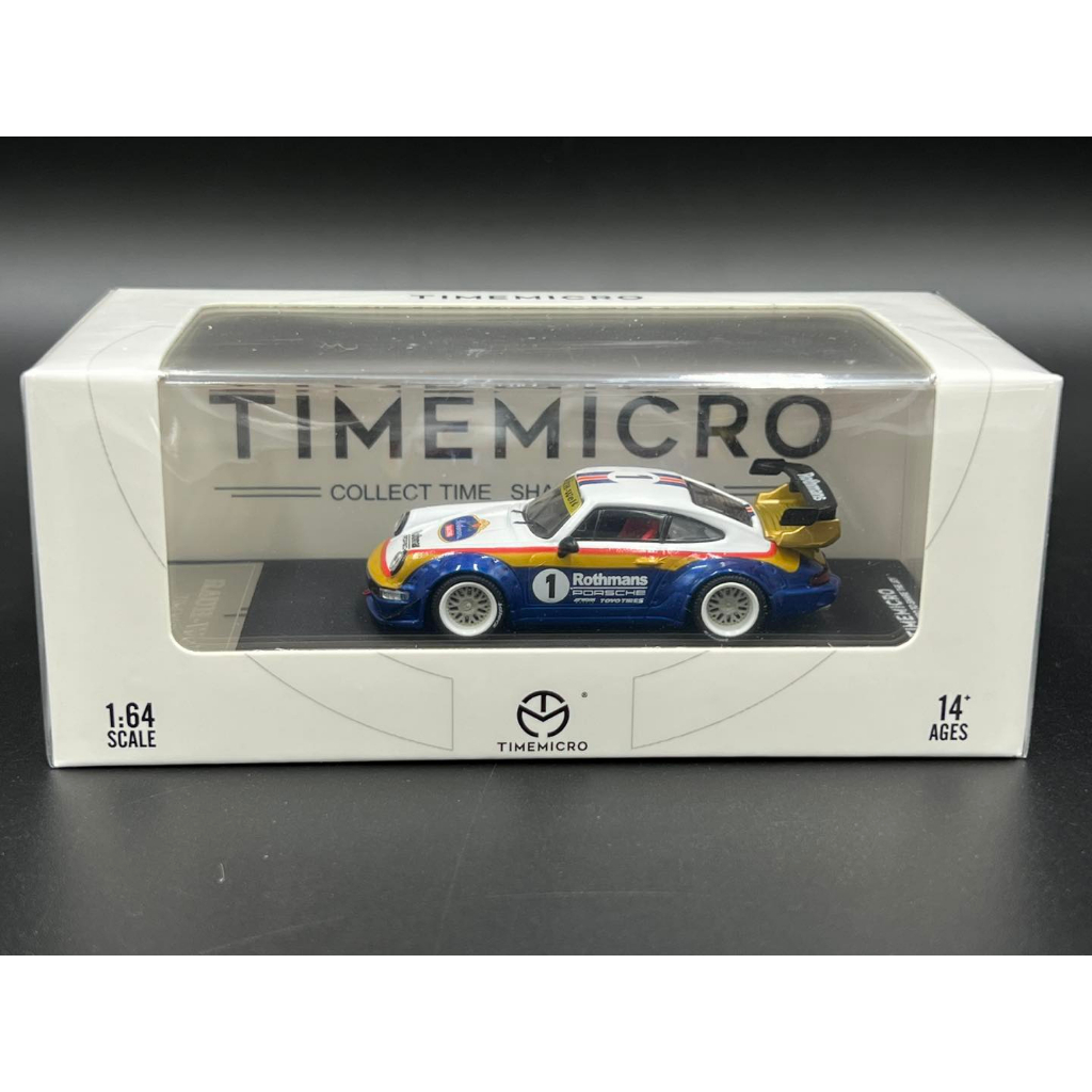 Time Micro 1/64 Porsche 964 Rothmans #1 | Shopee Thailand
