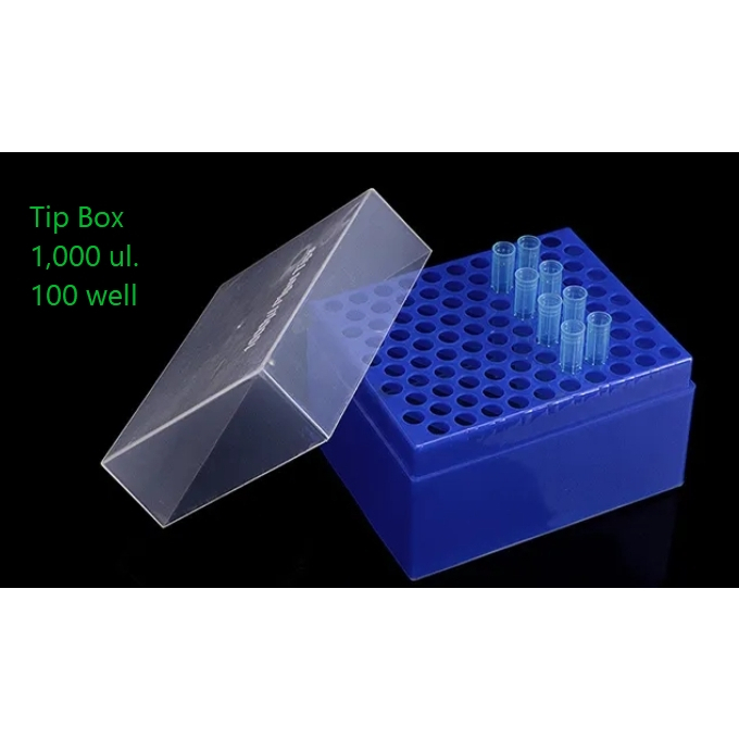 กล่องปิเปตทิป (Pipette tip box) ขนาด 10 ul , 200 ul , 1000 ul | Shopee ...