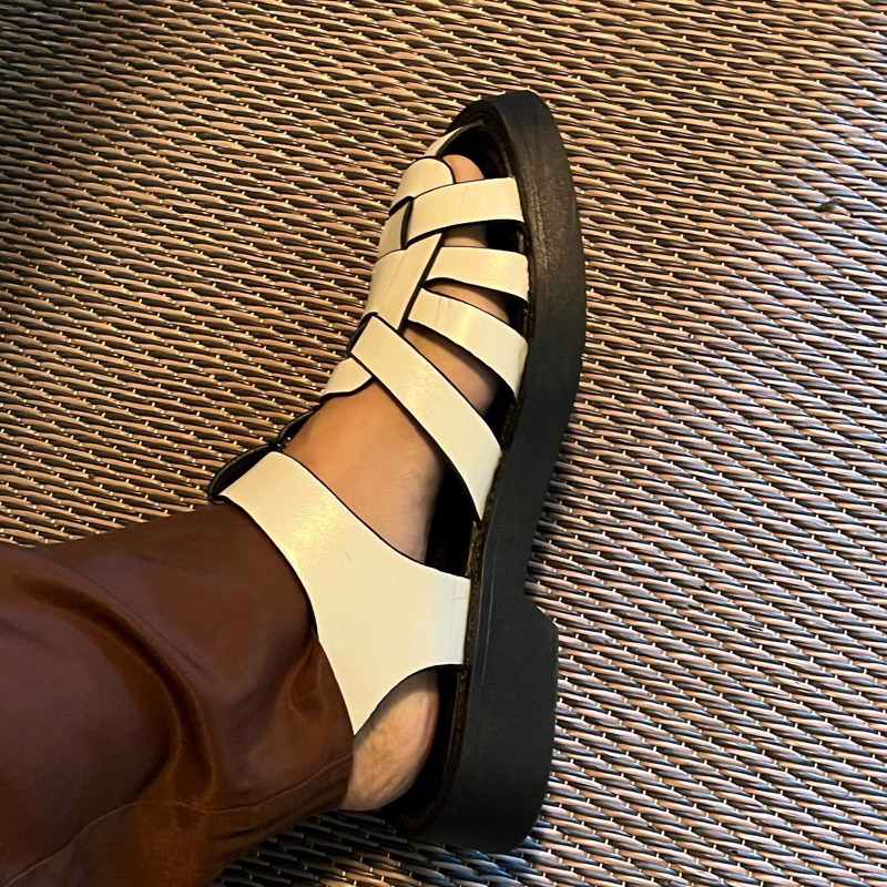 ︎ Charlie Shoes รองเท้าหนังสานรัดส้น | Shopee Thailand