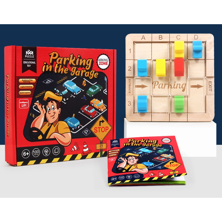 Traffic logic game เกมหาทางออกจากลานจอดรถ เกมเลื่อนรถ เกมจราจร เกม ...