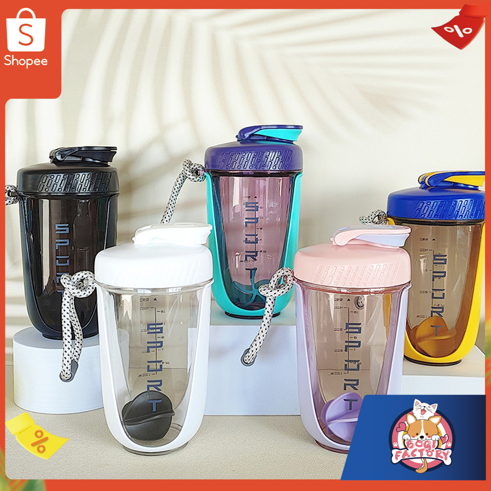 Boqi Factory แก้วน้ำ แบบพกพา เชคโปรตีน ชงเวย์ ผสมเวย์ 590ml Sportcup | Shopee Thailand