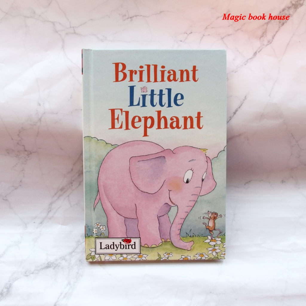 ฺBrilliant Little Elephant : หนังสือนิทาน Pocket book ภาษาอังกฤษ (มือสอง) ปกแข็ง ขนาด Pocket ...