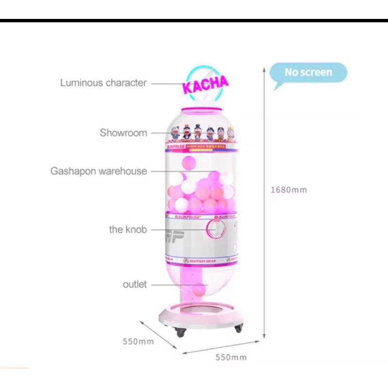 GASHAPON VENDING MACHINE | Shopee Thailand