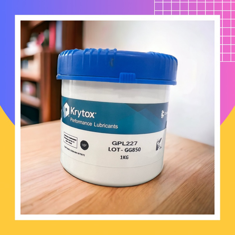 Krytox® GPL227 grease (1Kg./Can) | Shopee Thailand