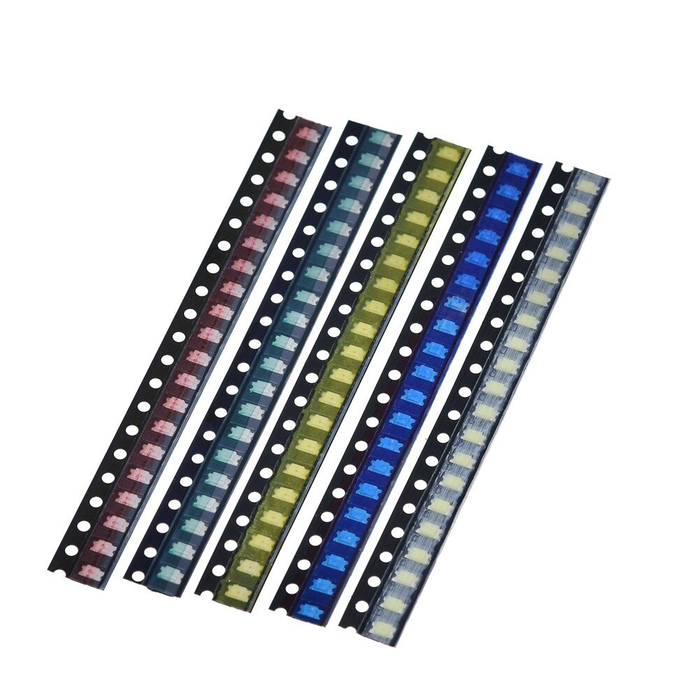 (10 ตัว) 0603 0805 1206 3528 5730 SMD LED light Package Red White Green ...