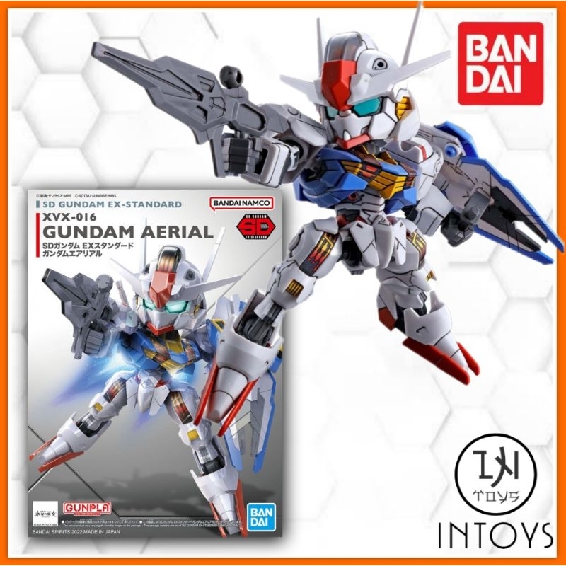 BANDAI - (SDEX) SD EX-STANDARD GUNDAM AERIAL ( Gunpla / Gundam Plastic ...