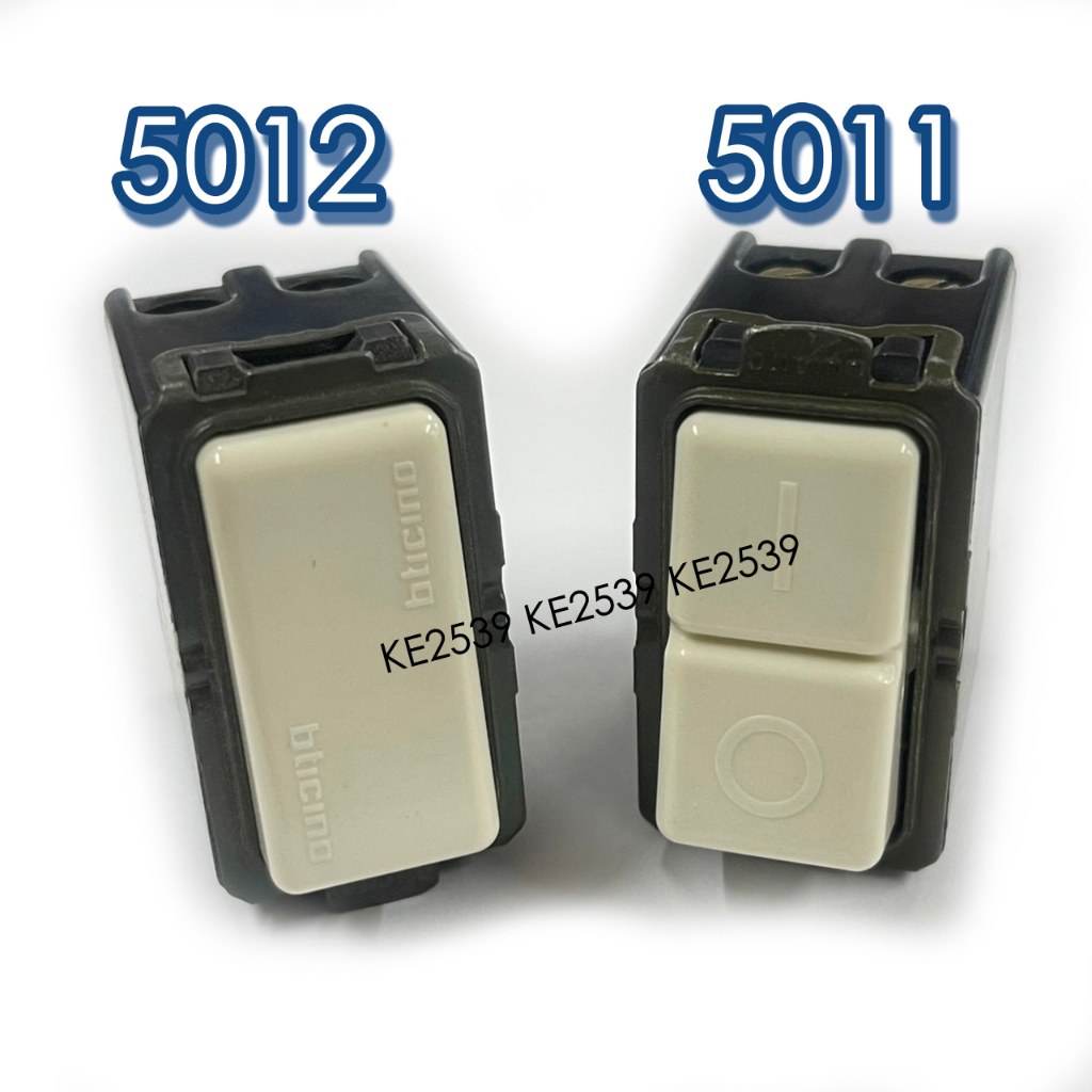 สวิตช์เมจิก change over switch Bticino 16A 250V รุ่น 5011 5012 Made in Italy บิทิชิโน สวิทช์ ...
