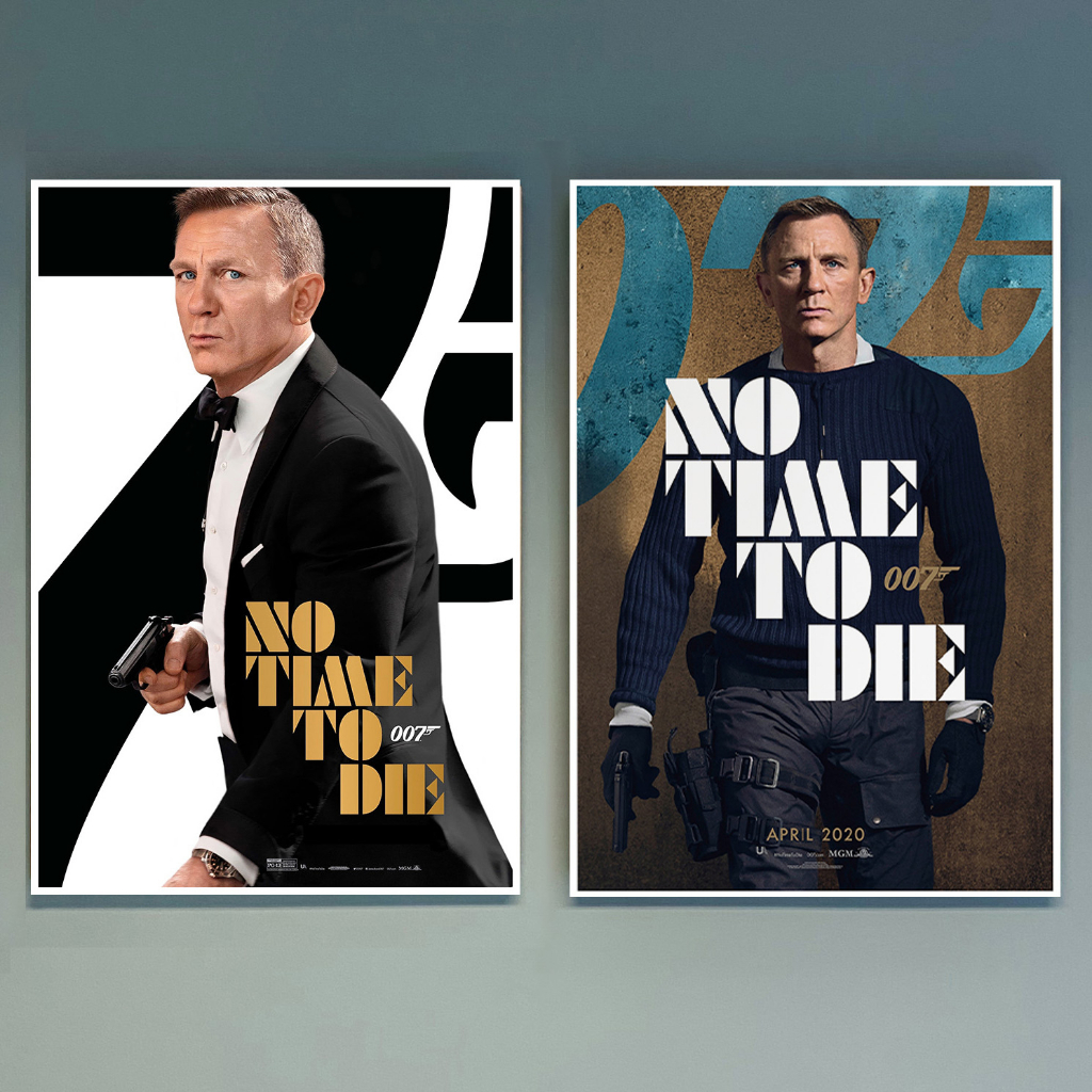 Poster 007 James Bond No Time to Die โปสเตอร์ภาพยนต์ เจมส์ บอนด์ 007 ...