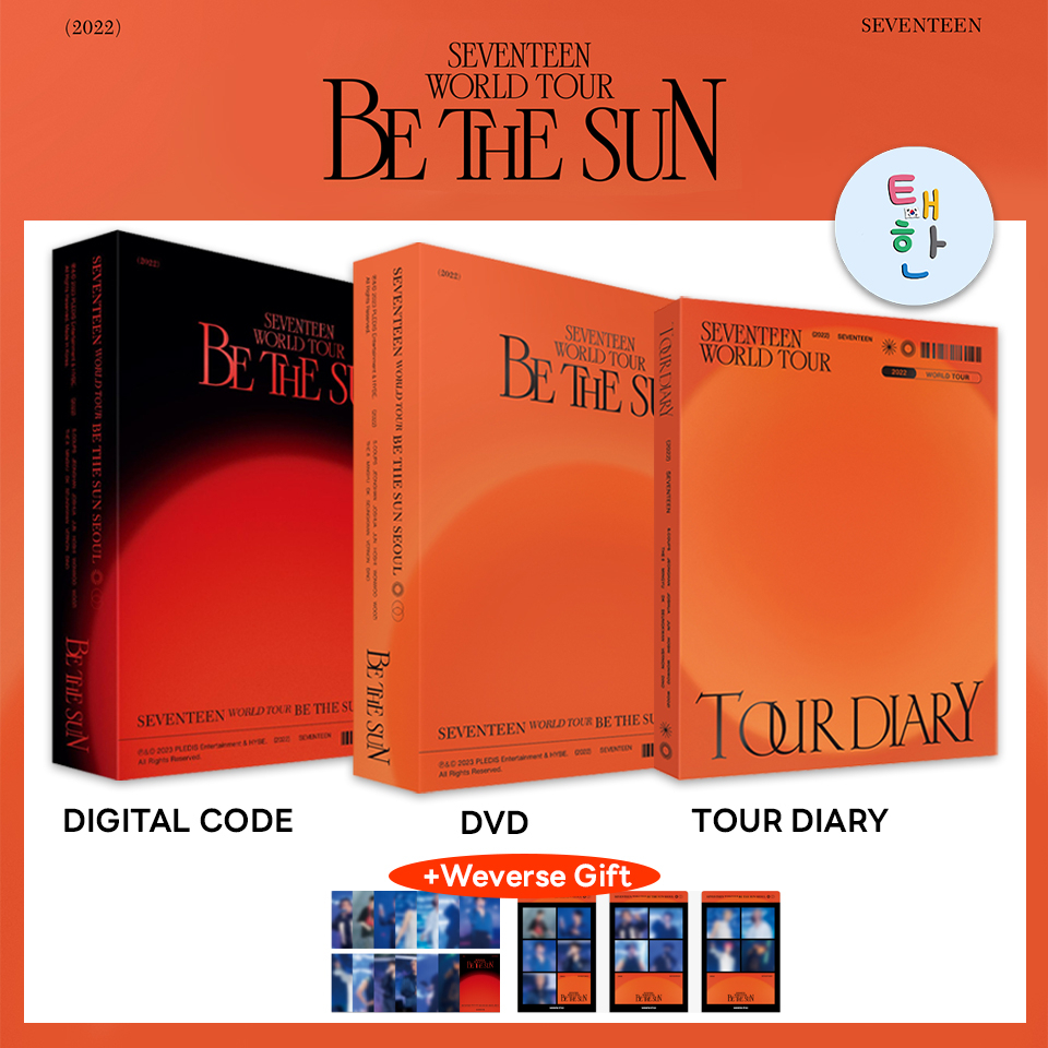 พร้อมส่ง [SEVENTEEN] WORLD TOUR [BE THE SUN] - SEOUL (DIGITAL CODE ...