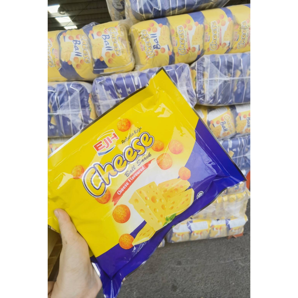 ขนมชีสบอล | EJH Cheese ball snack 120g | Shopee Thailand