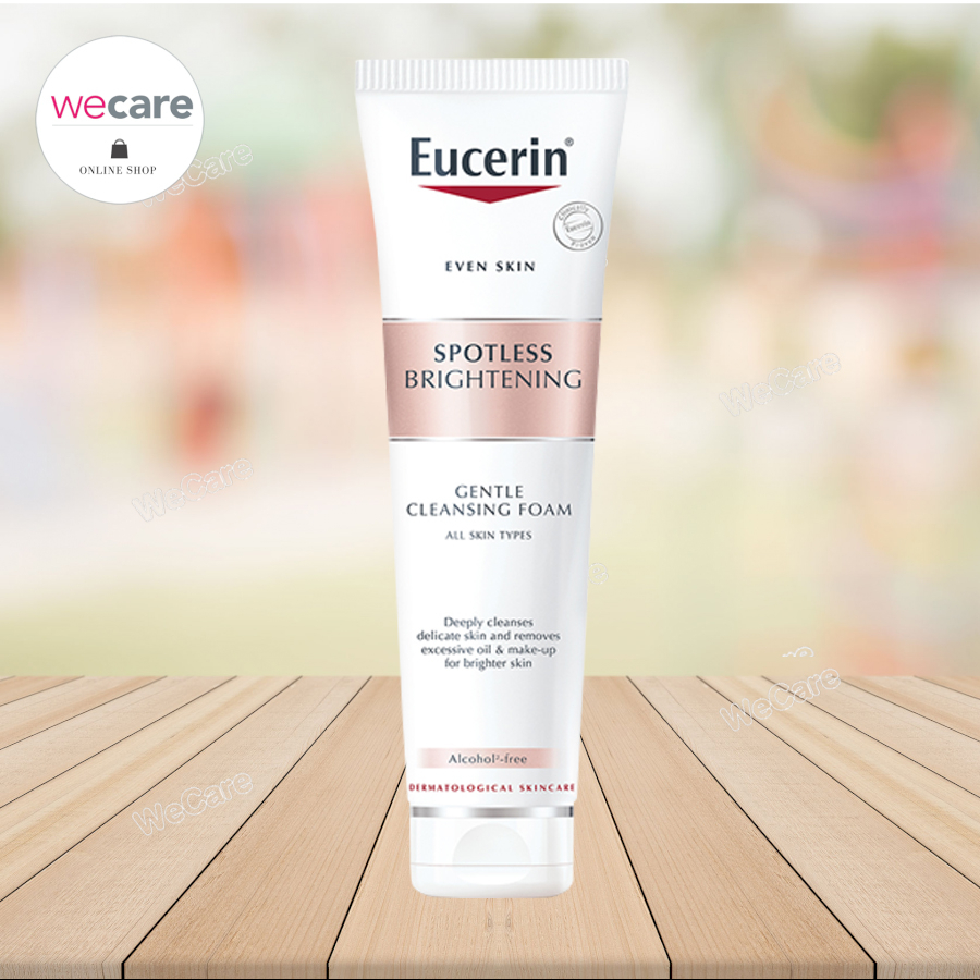 โฟมล้างหน้า ลดหน้าหมองคล้ำ Eucerin Spotless Brightening Gentle ...