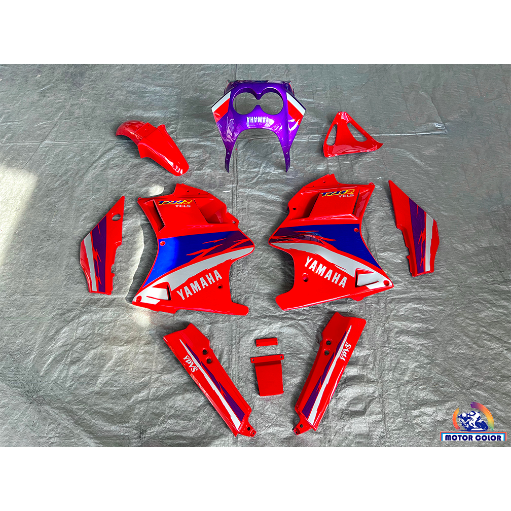 ชุดสี TZR 150 Yamaha tzr งานเคลือบทับสติ๊กเกอร์ สีอื่นๆแจ้งในแชท ...