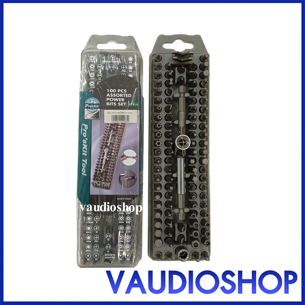 **ลดล้างสต๊อก** SD-2310 Pro’s Kit ไขควงชุด 100ชิ้น โปรคิท ไขควง ไขควงแบน ไขควงแฉก ไขควงชุด ...