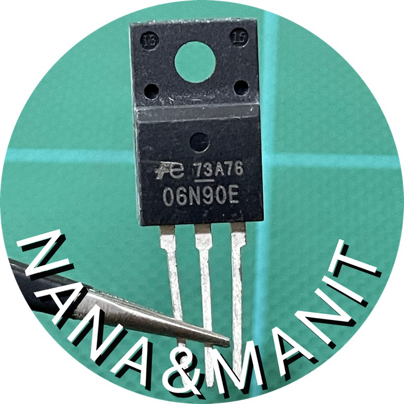 06N90E MOSFET N-FET 6A 900V แท้ แพ๊คละ 3 ตัว | Shopee Thailand
