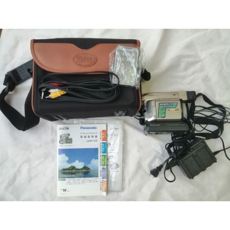 กล้องวีดีโอ panasonic nv-c2 ระบบntsc ใช้เ้ทปmini dv ทำงานเต็มระบบ (ไม่ ...
