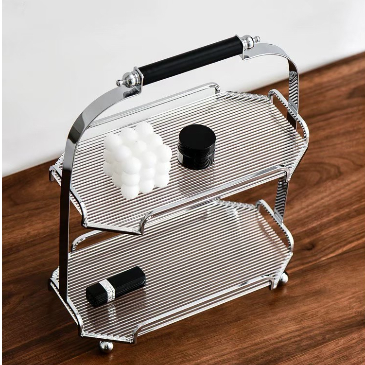 สินค้า Pre - order ชั้นวางเครื่องสำอาง Silver Rack Cosmetic | Shopee ...