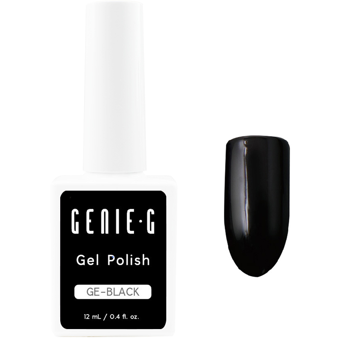 GENIE G GEL POLISH GE-BLACK สีเจล-ดำ | Shopee Thailand