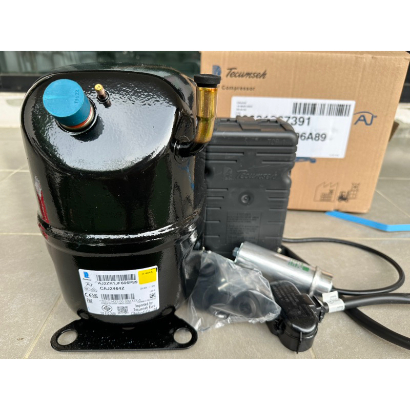 Compressor Tecumseh Model: CAJ2464Z ,1.5HP,220V,LBP, ,คอมเพรสเซอร์เทค ...
