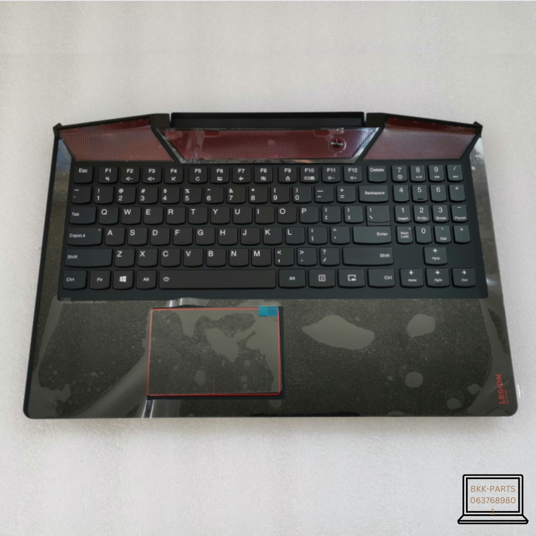 แผงประกอบพร้อมคีย์บอร์ดทัชแพด Lenovo Upper Case Cover US Keyboard Y7000 ...