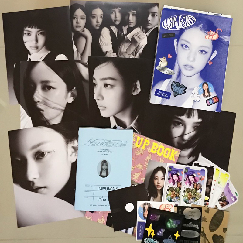 พร้อมส่ง อัลบั้มเปล่า New jeans blue book ปกแฮริน haerin ver OMG ...