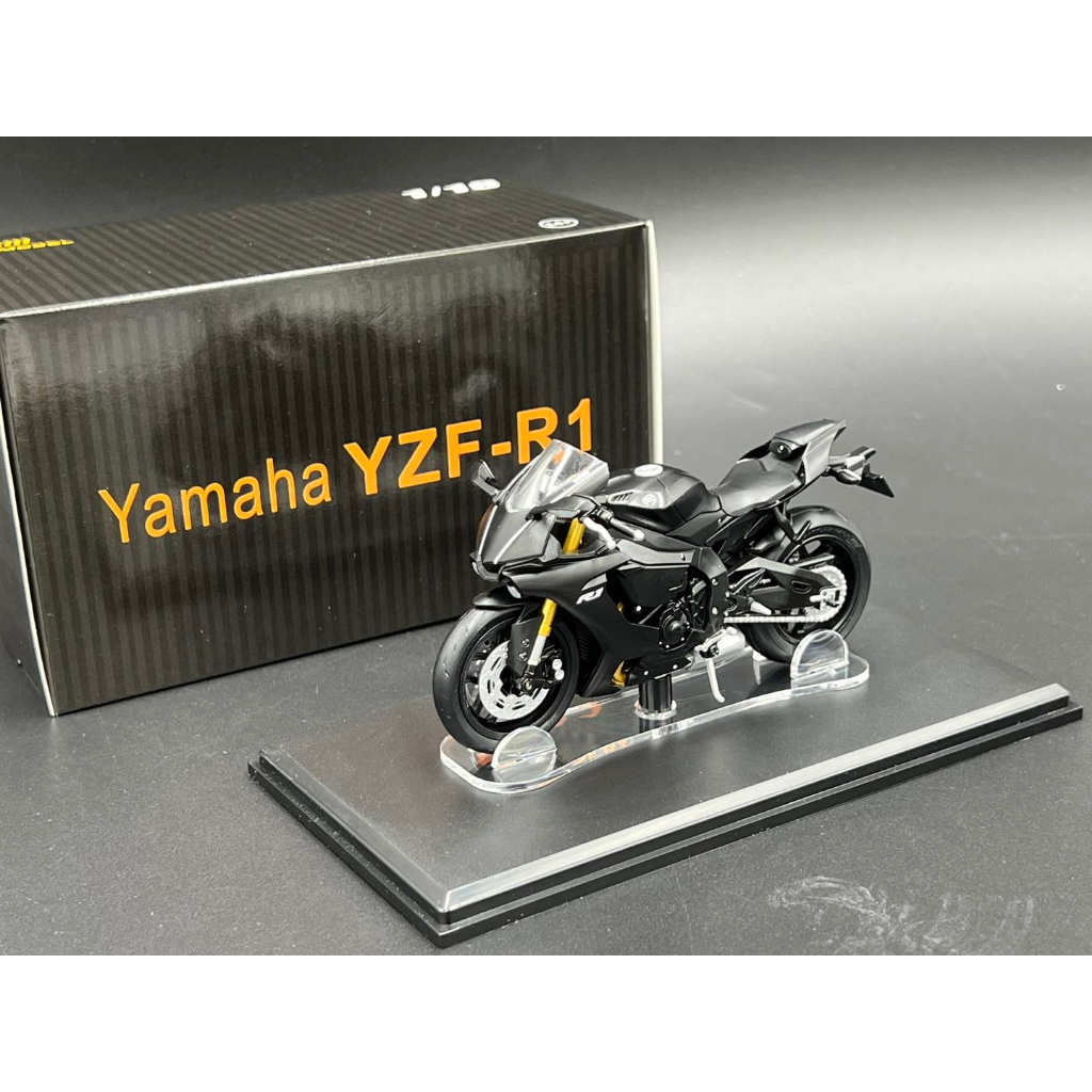 CM model YAMAHA YZF R1 2018,Matt black.Diecast. 1/18 | Shopee Thailand