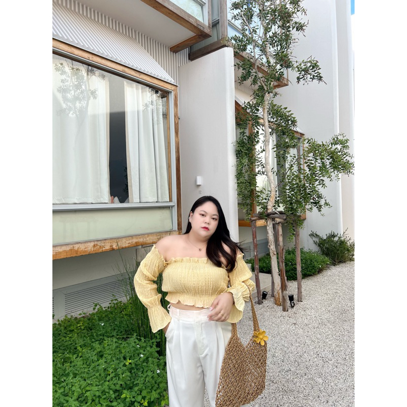 (พร้อมส่ง*) ปาดไหล่สาวอวบสองชั้น 5 สี (O7) | Shopee Thailand