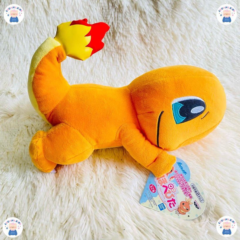 ตุ๊กตาฮิโตคาเงะ Pokemon Hitokage dolly โปเกม่อน ท่านอน 13นิ้ว no ...