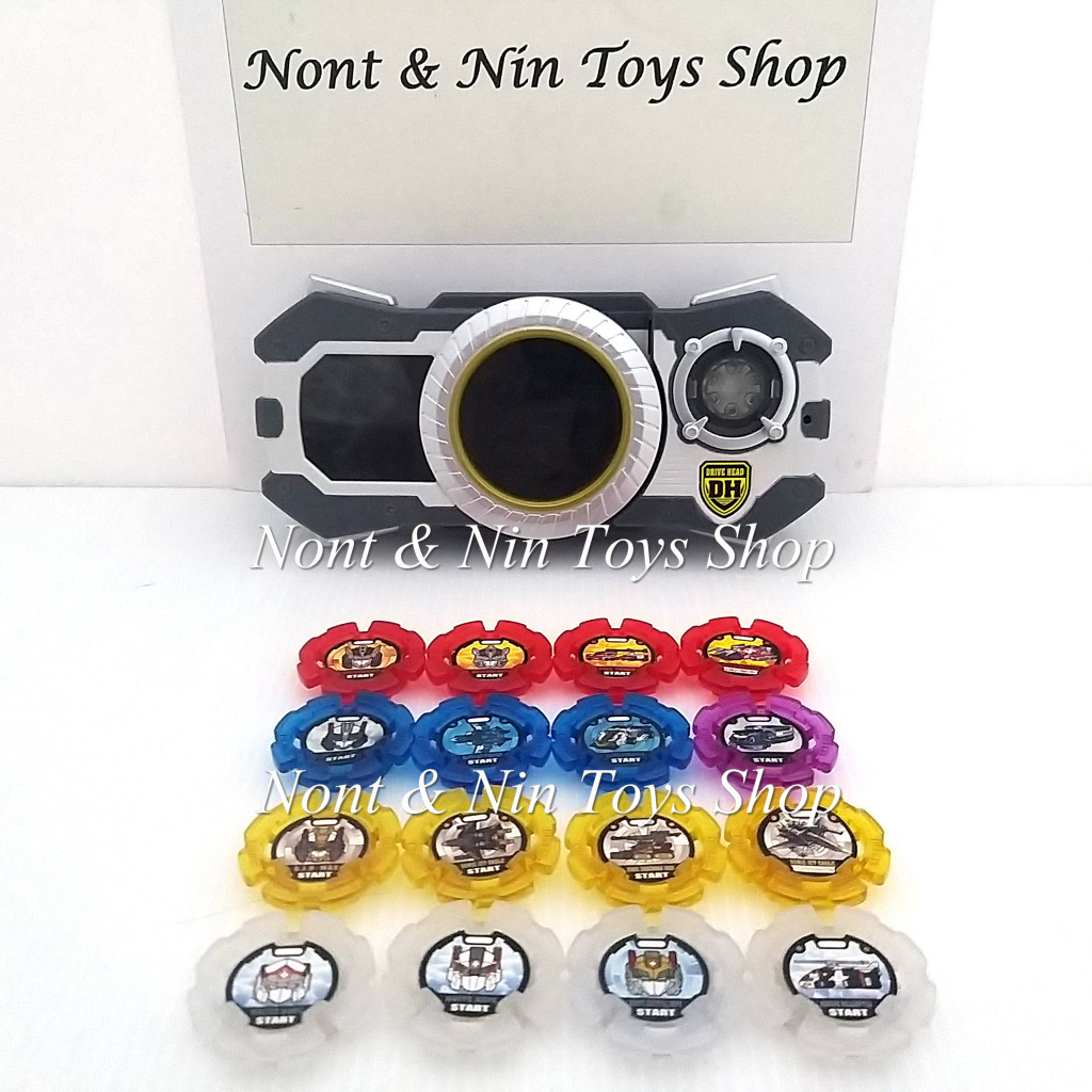 Tomica Hyper Rescue Drive Head / Drive Gear & Drive Badge .. ไดร์ฟ ...