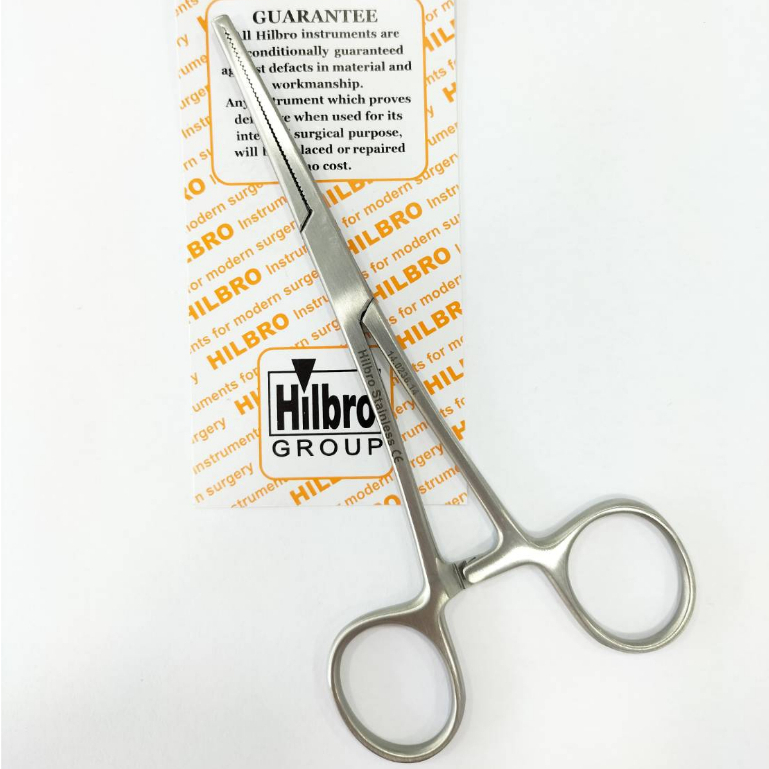 คีมหนีบเส้นเลือด KOCHER ARTERY FORCEP DELICATE STR 14cm ยี่ห้อ Hilbro(ฮิลโบร) | Shopee Thailand