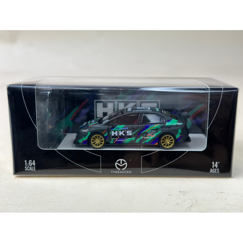 Honda Civic FD2 HKS + Figure Scale 1:64 ยี่ห้อ Timemicro | Shopee Thailand