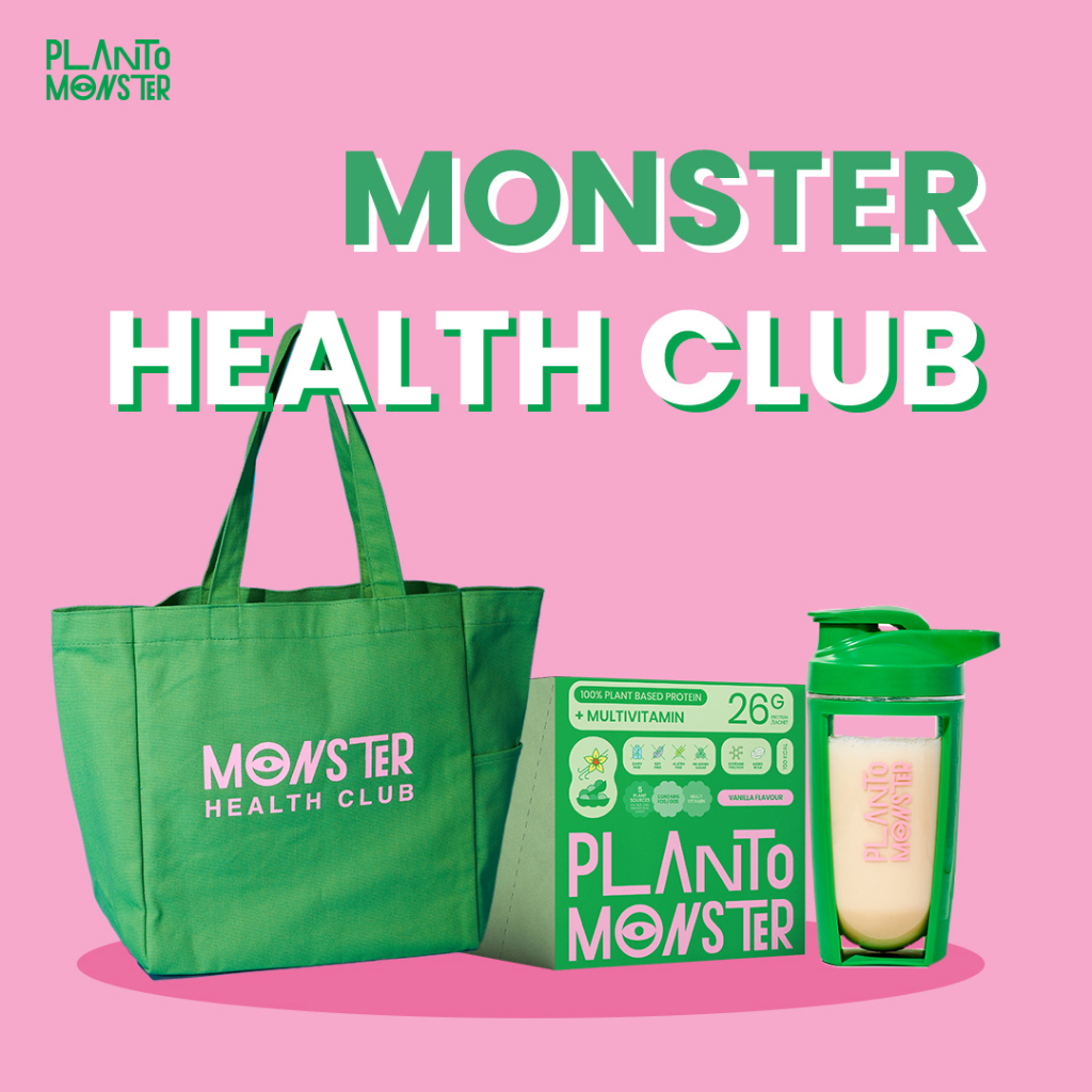 [ 🔥 ชุดสุดคุ้ม ส่งฟรี ] Monster Health Club Bundle Set : โปรตีนพืช ...