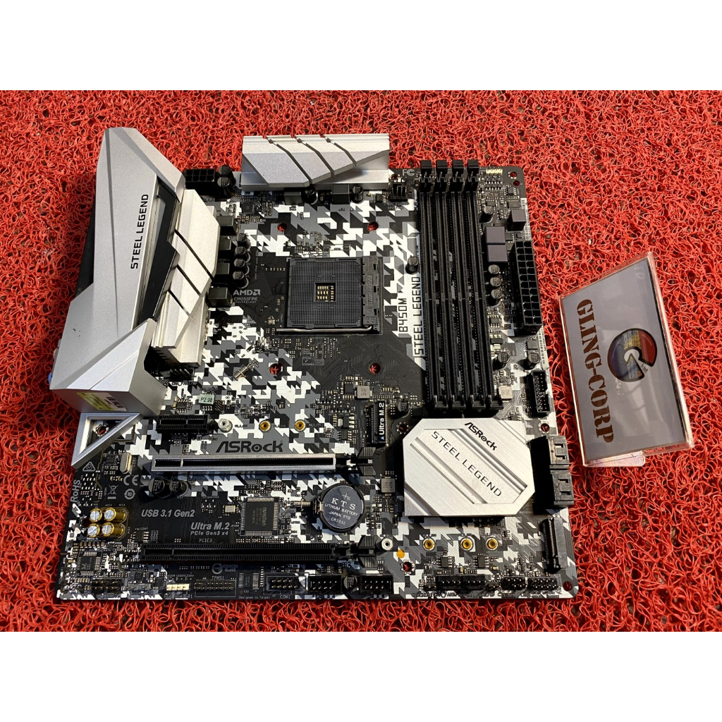AM4 MAINBOARD ASROCK 400S RAM 4 SLOT mATX - หลายรุ่น / B450M / | Shopee ...