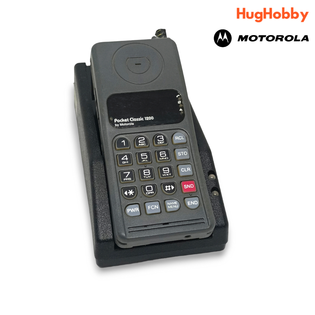「ซาก/อะไหล่」Motorola Pocket Classic 1200 + แท่นชาร์จ IntelliCharge XT ...