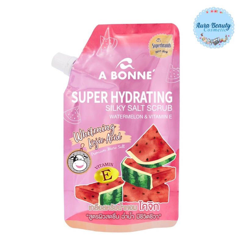 A Bonne เกลือขัดผิว สปาเกลือ ขัดตัว Spa Salt Scrub เอ บอนเน่ 9 สูตร ...