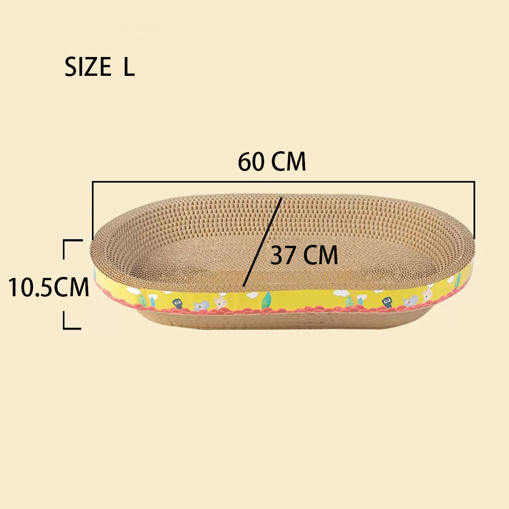 Boqi Factory ที่ลับเล็บแมว รูปอ่าง ที่ฝนเล็บแมว ของเล่นแมว เป็นที่นอนแมวไปในตัว ฟรี แคปนิท HS ...