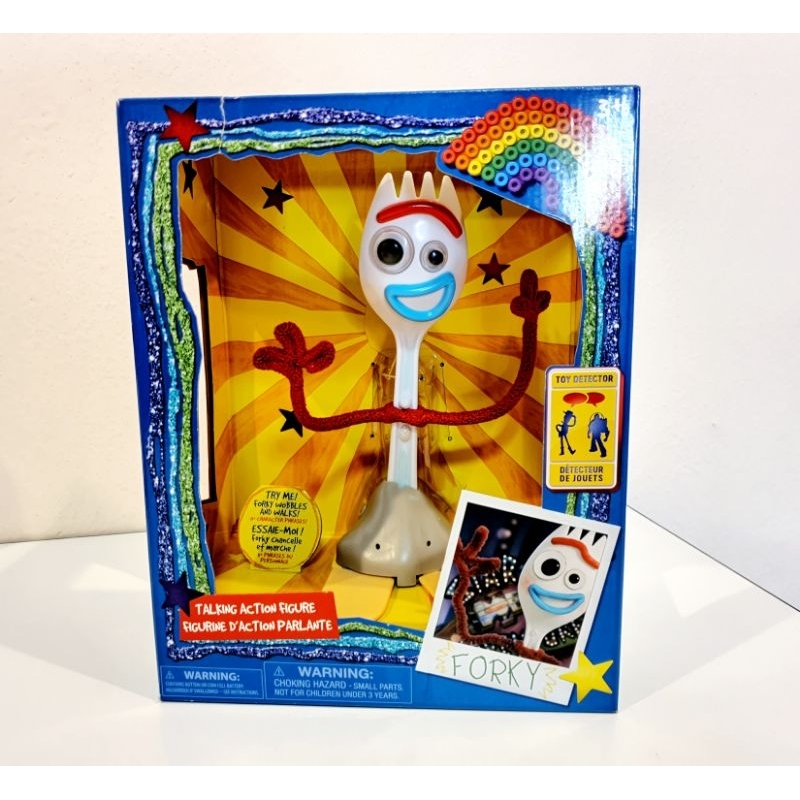 Forky 1:1 งานเครื่อง เสียงติดปกติ Toy Story 4 ทอยสตอรี่ มือสอง | Shopee ...