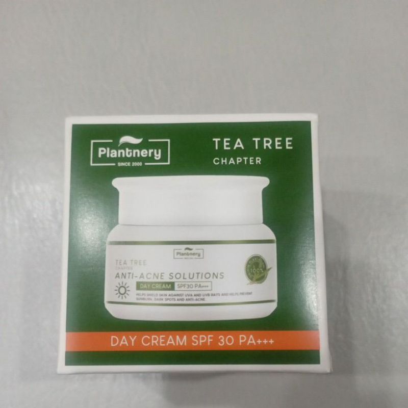 Plantnery tea tree day cream spf 30pa+++ ของแท้ ใหม่ | Shopee Thailand