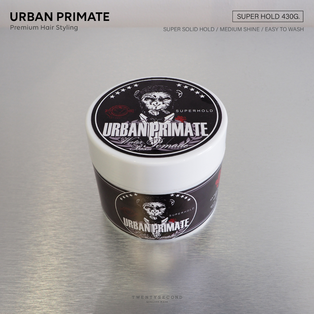 TWENTYSECOND ผลิตภัณฑ์จัดแต่งทรงผม Pomade (Water Based) แบรนด์ Urban Primate - Super Hold พลัง ...