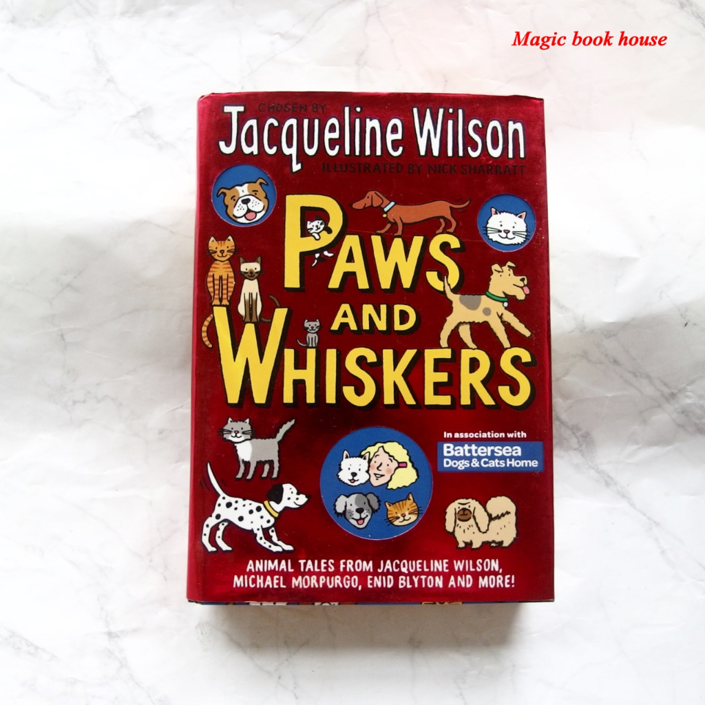 PAWS AND WHISKERS : หนังสือ Chapter book ภาษาอังกฤษ (มือสอง) ปกแข็ง มี ...
