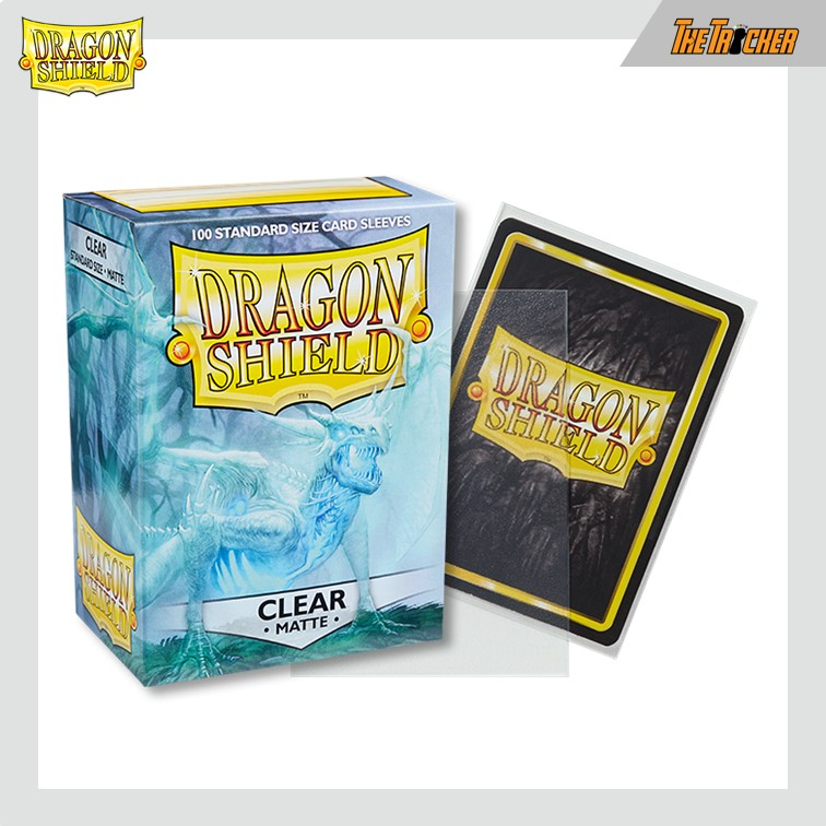 Sleeves Dragon Shield Matte (100CT) Standard Size ของแท้100% | Shopee ...