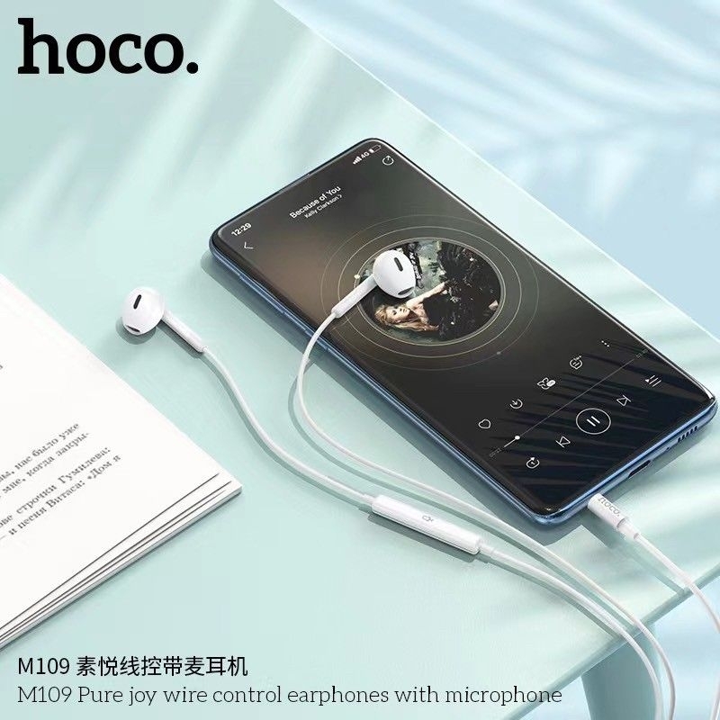 Hoco M109 Universal Earphones หูฟัง ฟังเพลงได้คุยโทรศัพท์ได้ ราคา ...