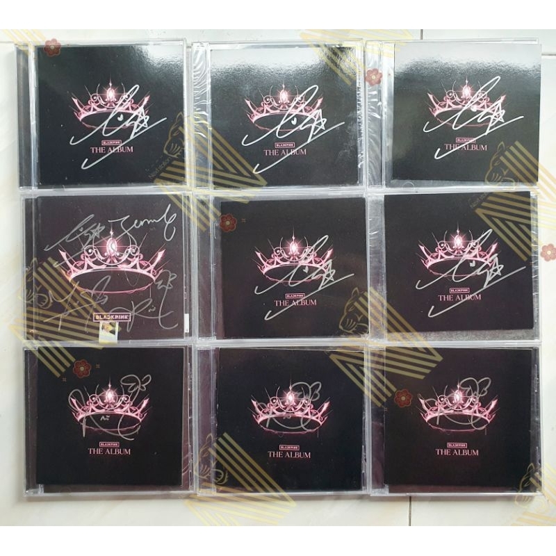 [ทักแชทรับโค้ดลด]พร้อมส่ง BLACKPINK The album sign | Shopee Thailand