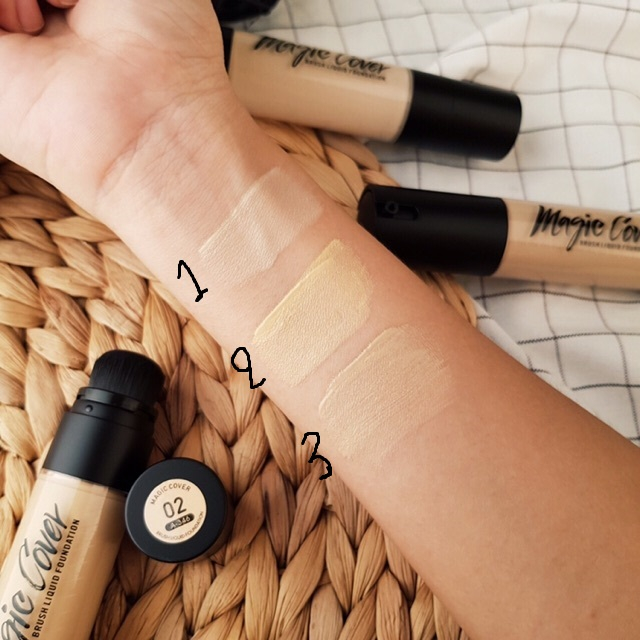 A-346 รองพื้นคุมมัน เนื้อแมท บางเบา แอชลีย์ ASHLEY MAGIC COVER LIQUID ...