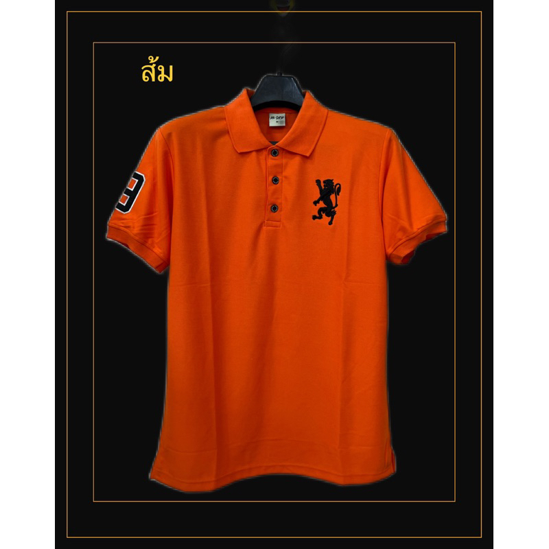 เสื้อโปโล ปักสิงห์ ไซส์ใหญ่ ปกเรียบS-8XLอก38-60” | Shopee Thailand