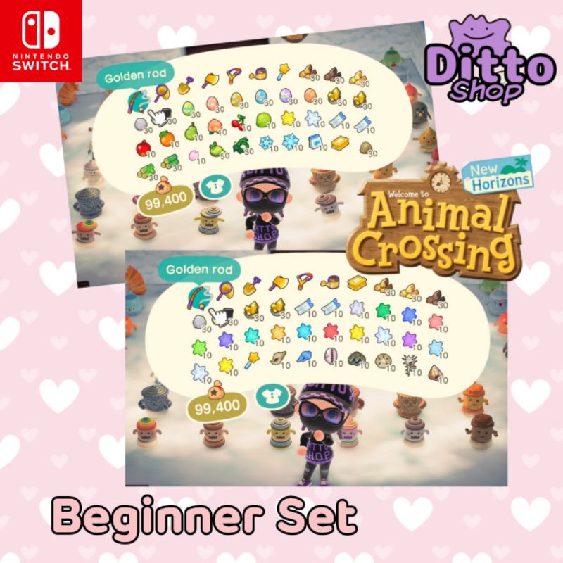 Animal Crossing New Horizons Beginner Set | Shopee Thailand