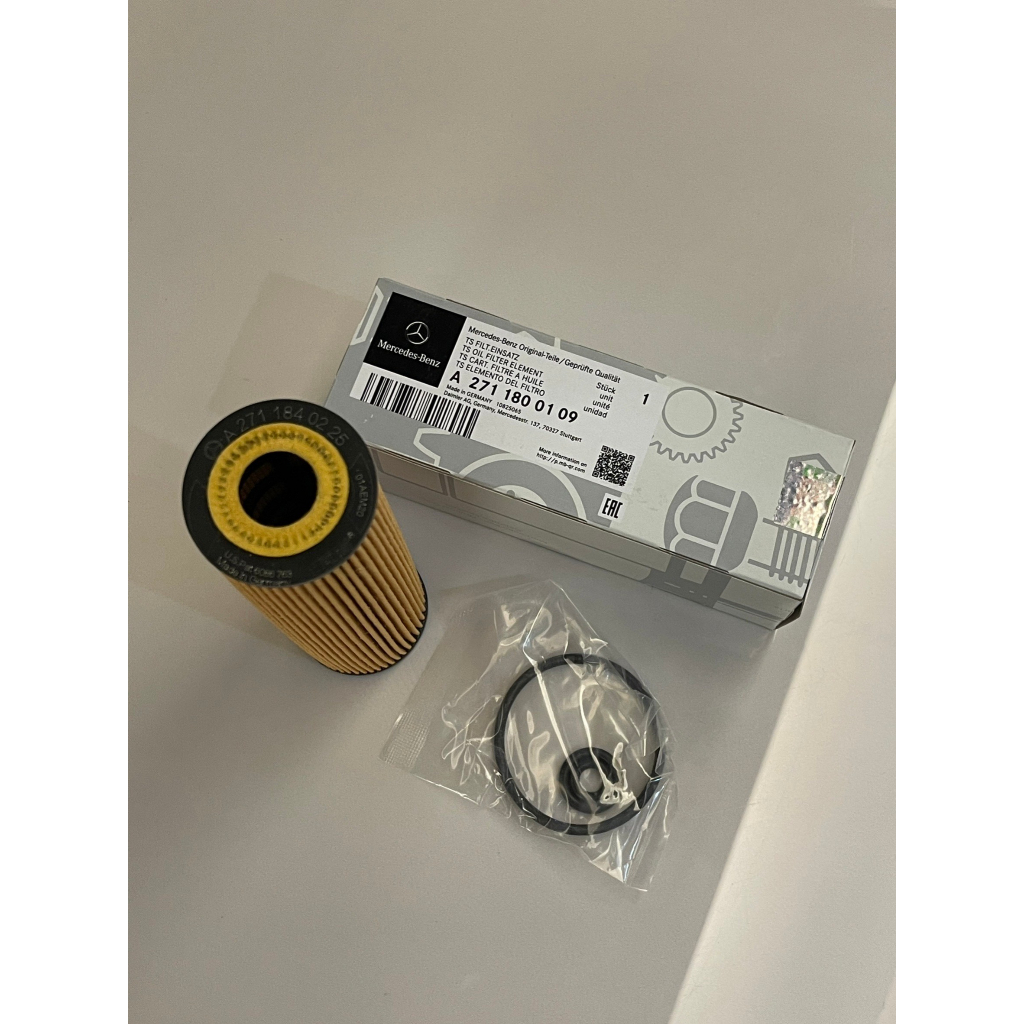 ไส้กรองน้ำมันเครื่อง MERCEDES-BENZ เครื่อง M271 เบอร์ A 271 180 01 09 ...
